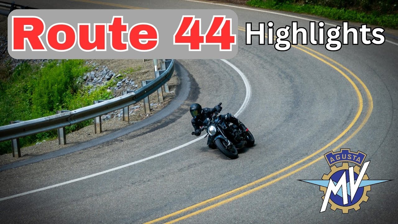 Route 44 Highlights - Pennsylvania - MV Agusta - YouTube