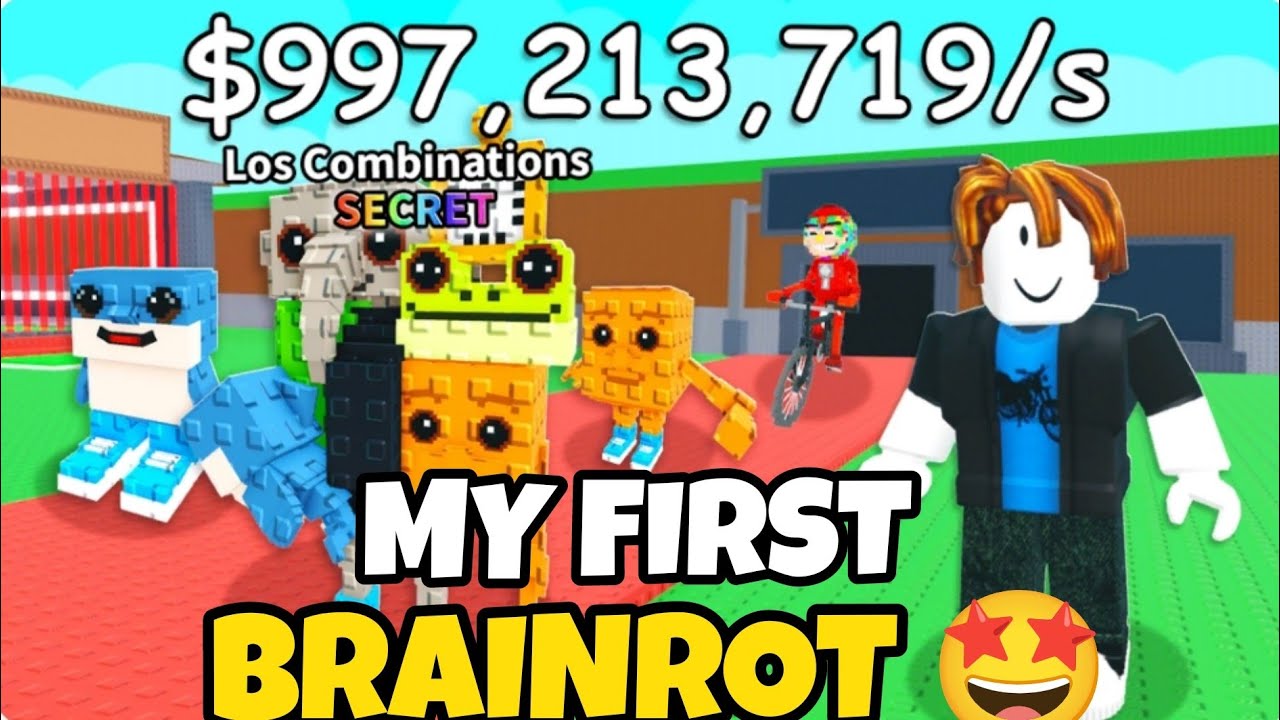I played steal a brainrot for the first time - YouTube