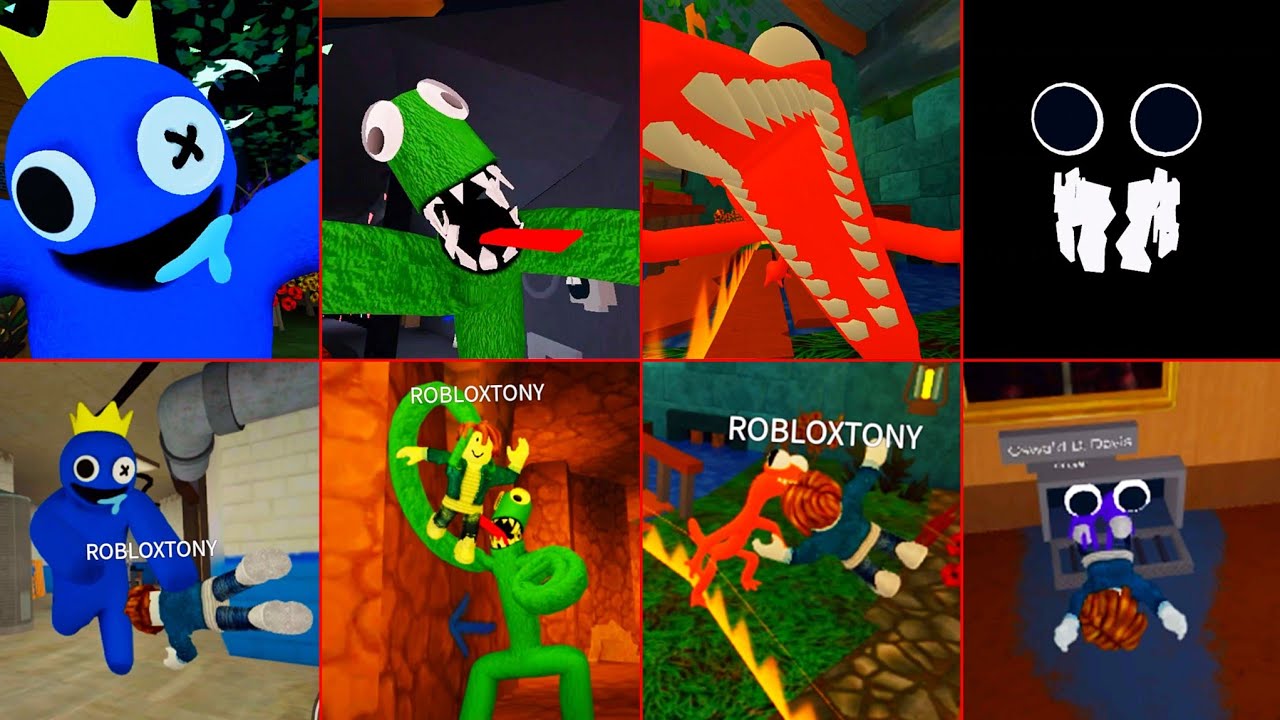 Rainbow friends chapter 1 original 3rd person Roblox - YouTube