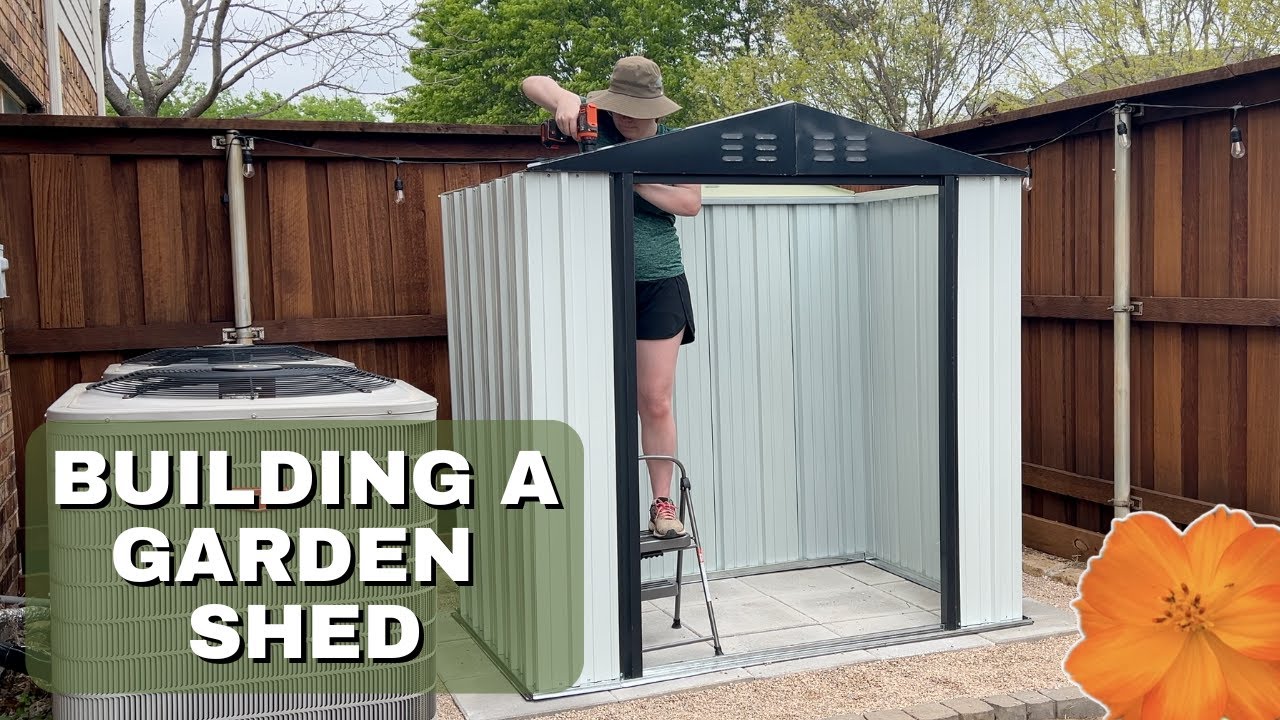 Building a Garden Shed - YouTube