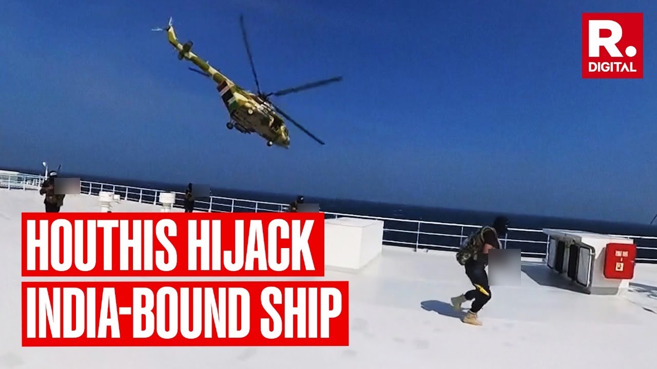 Yemen's Houthi Rebels Release Video Hijacking India-bound Cargo Ship In ...