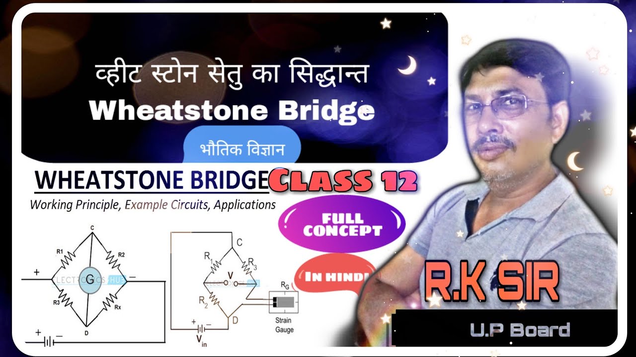 #Wheatstone-Bridge | व्हीट स्टोन - सेतु का सिद्धांत| Derivation And ...