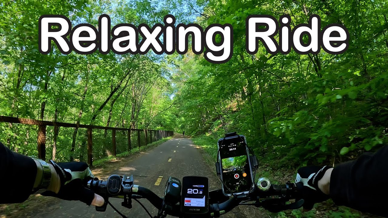 Take a Relaxing eBike Trail Ride With Me! - YouTube