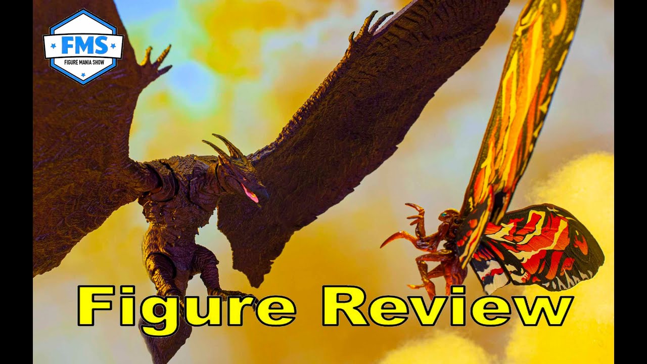SH Monsterarts Mothra and Rodan 2019 Figure Review - YouTube