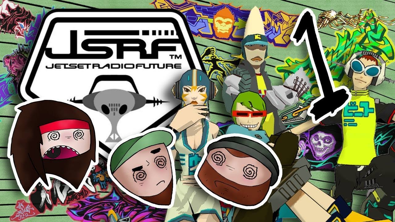 Jet Set Radio Futures - Ep1 - Graffiti is an art form - YouTube