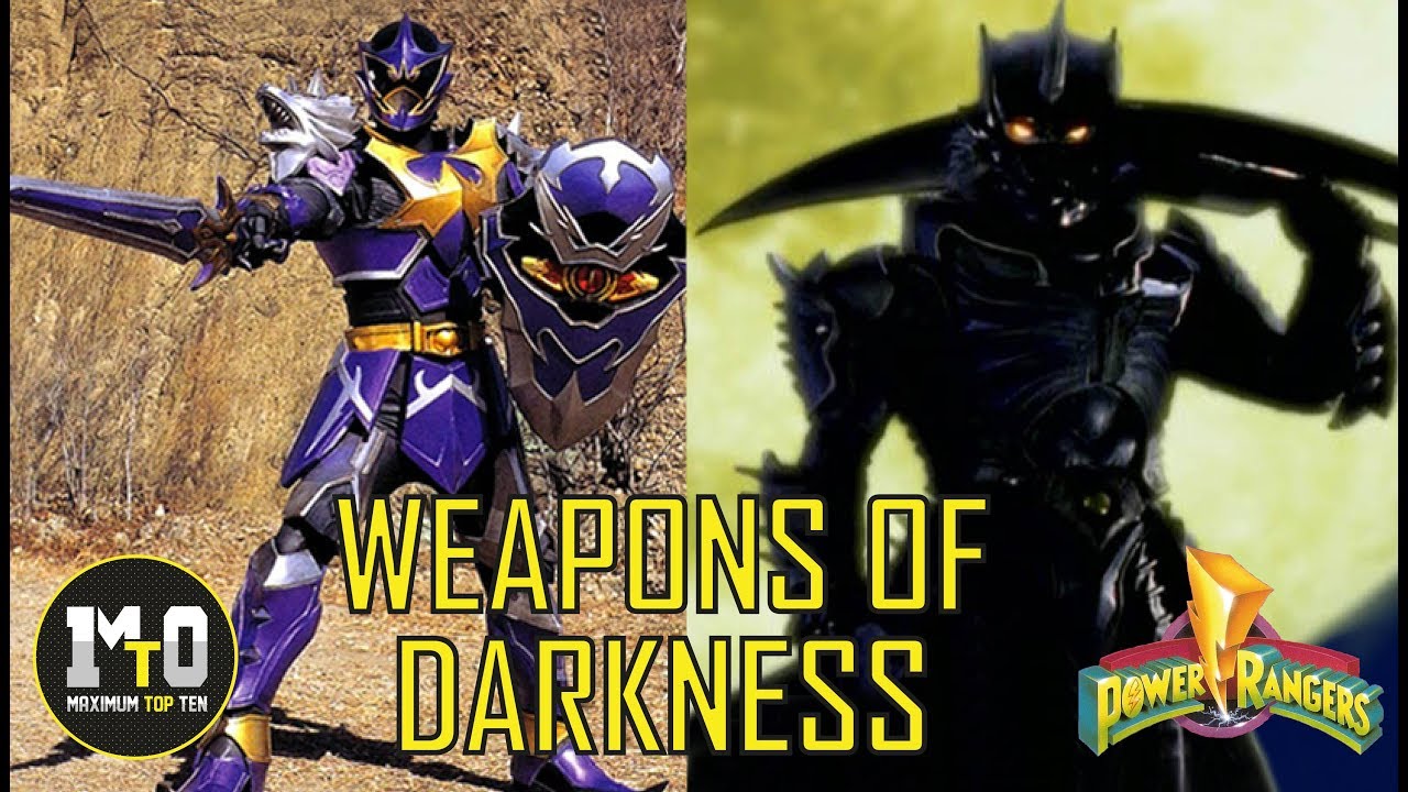 TOP 10 POWER RANGER VILLAIN'S & MONSTER'S WEAPONS OF ALL TIME - YouTube