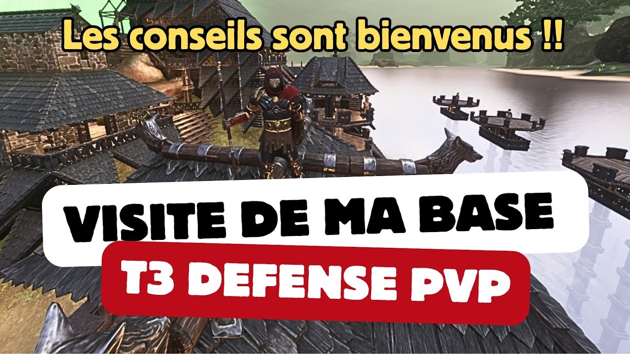 Conan Exiles FR | Visite de Base PVP | Build Construction Base T3 | Age ...