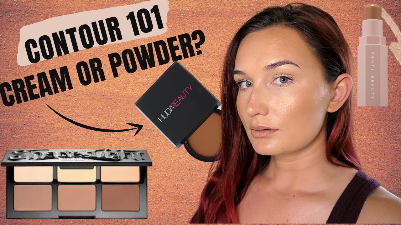 HOW TO CONTOUR YOUR FACE. CREAM OR POWDER? MY FAVORITE CONTOUR PRODUCTS ...