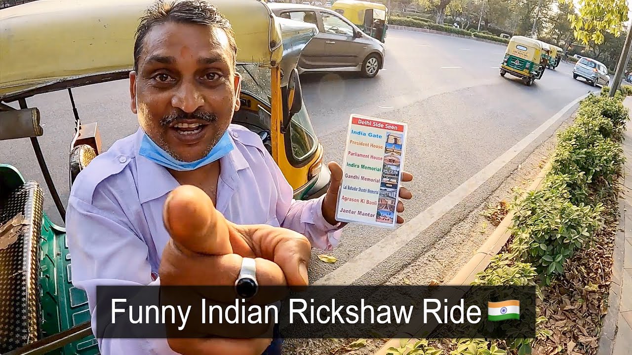 The Funniest Rickshaw Driver in India 🇮🇳 - YouTube