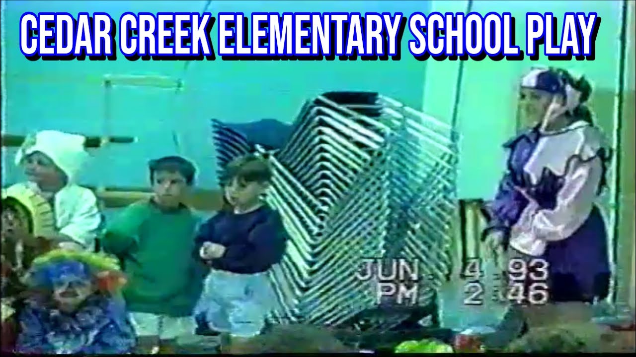1993 Cedar Creek Elementary School Play in Lanoka Harbor New Jersey ...