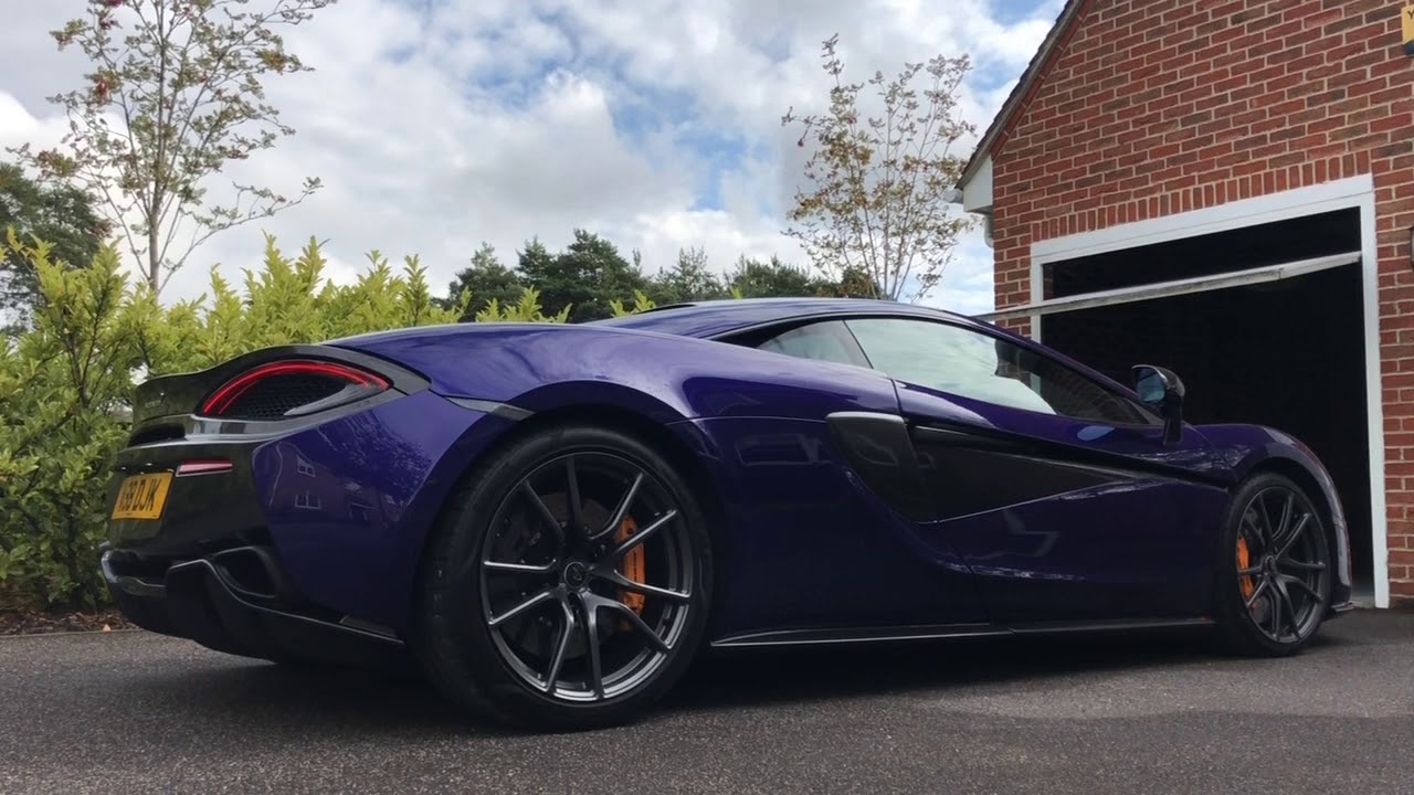 McLaren 570s MSO Lantana Purple - YouTube