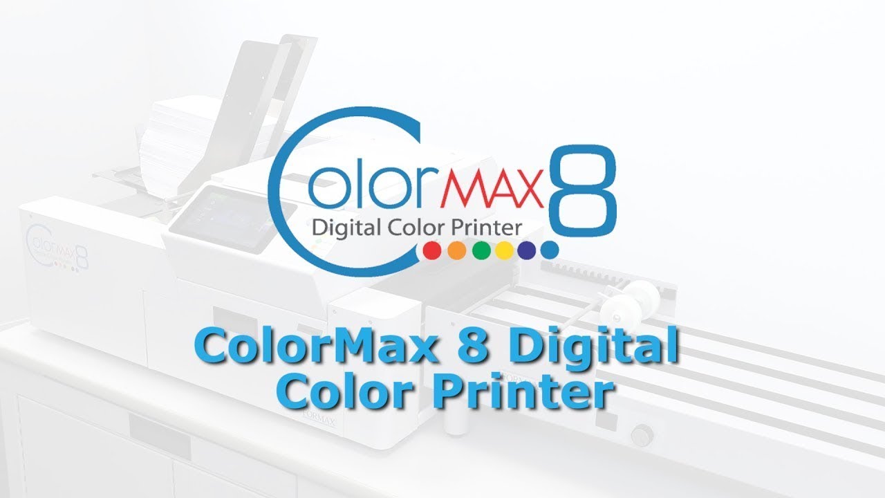 ColorMax8 - Digital Color Printer - YouTube