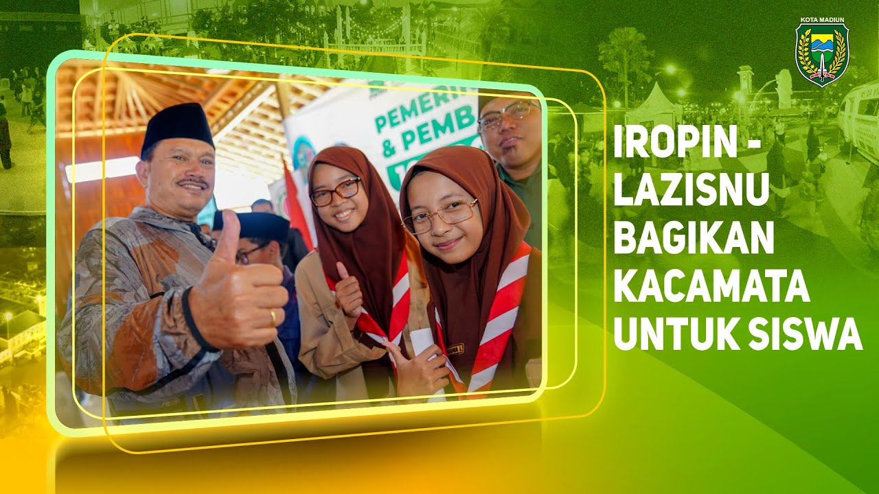 Iropin - Lazisnu Bagikan Kacamata Untuk Siswa, Wali Kota : Bantu ...