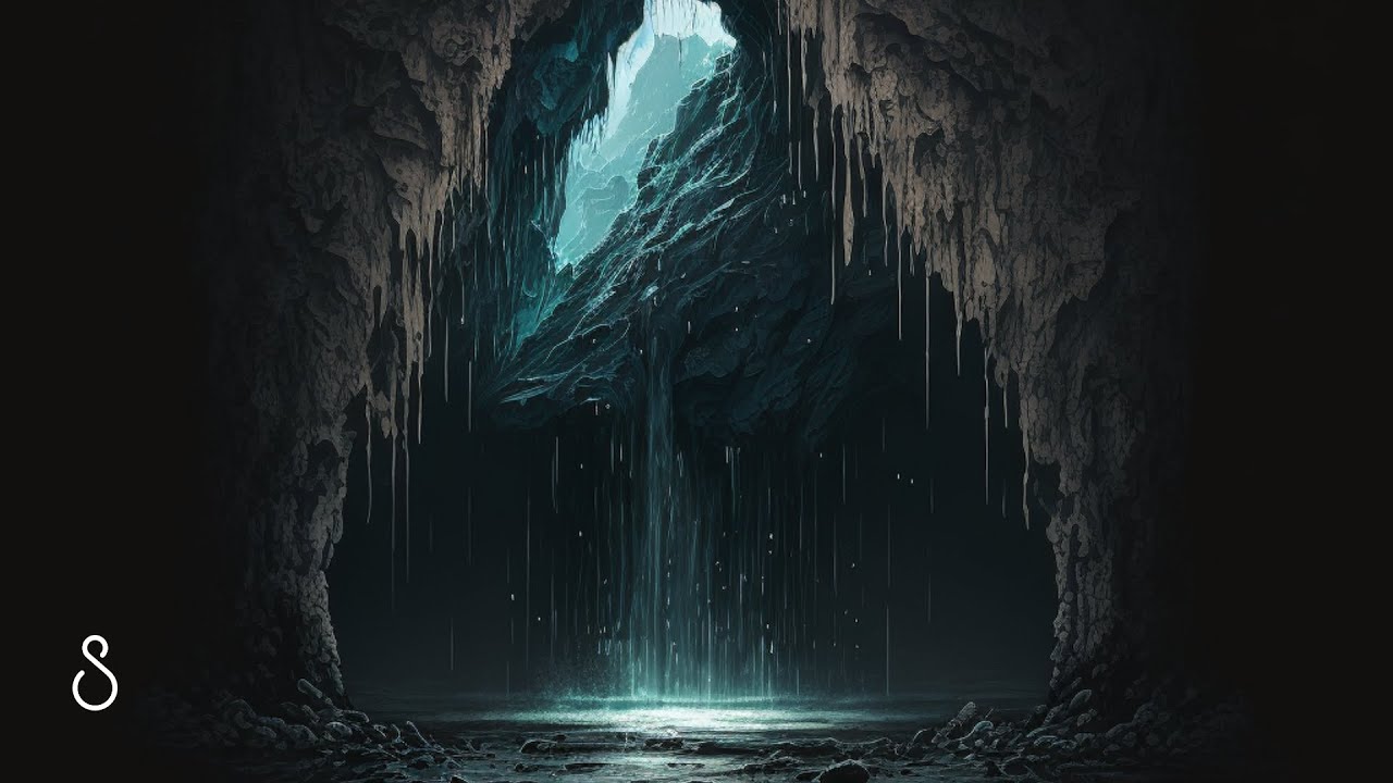 Water Dripping In Cave | 12 Hours | Black Screen | Sleep In Series - YouTube