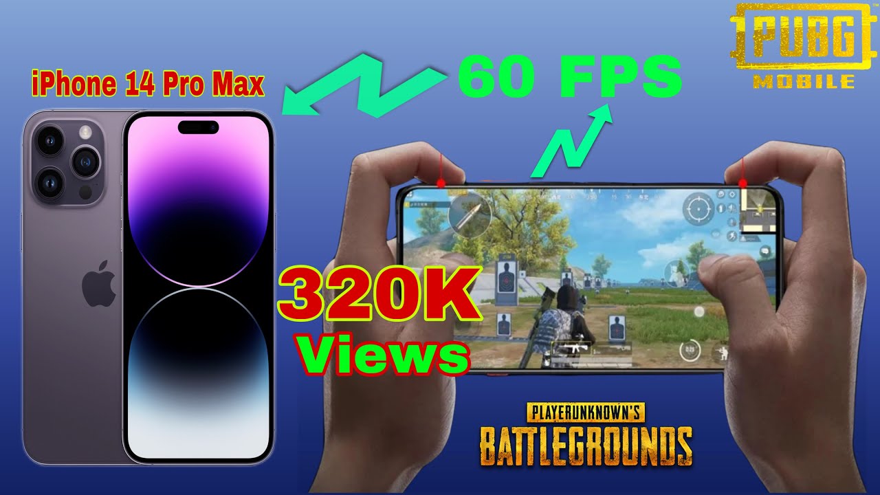 Best Gaming Smartphone In World iPhone 14 Pro Max 60 FPS😢 PUBG MOBILE 😍 ...