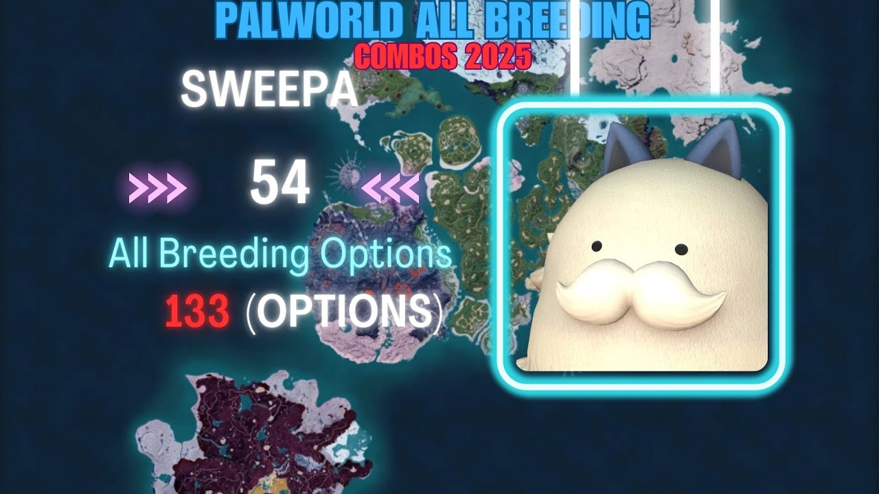 How to breed Sweepa in 2025 #054 #palworld FEYBREAK - YouTube