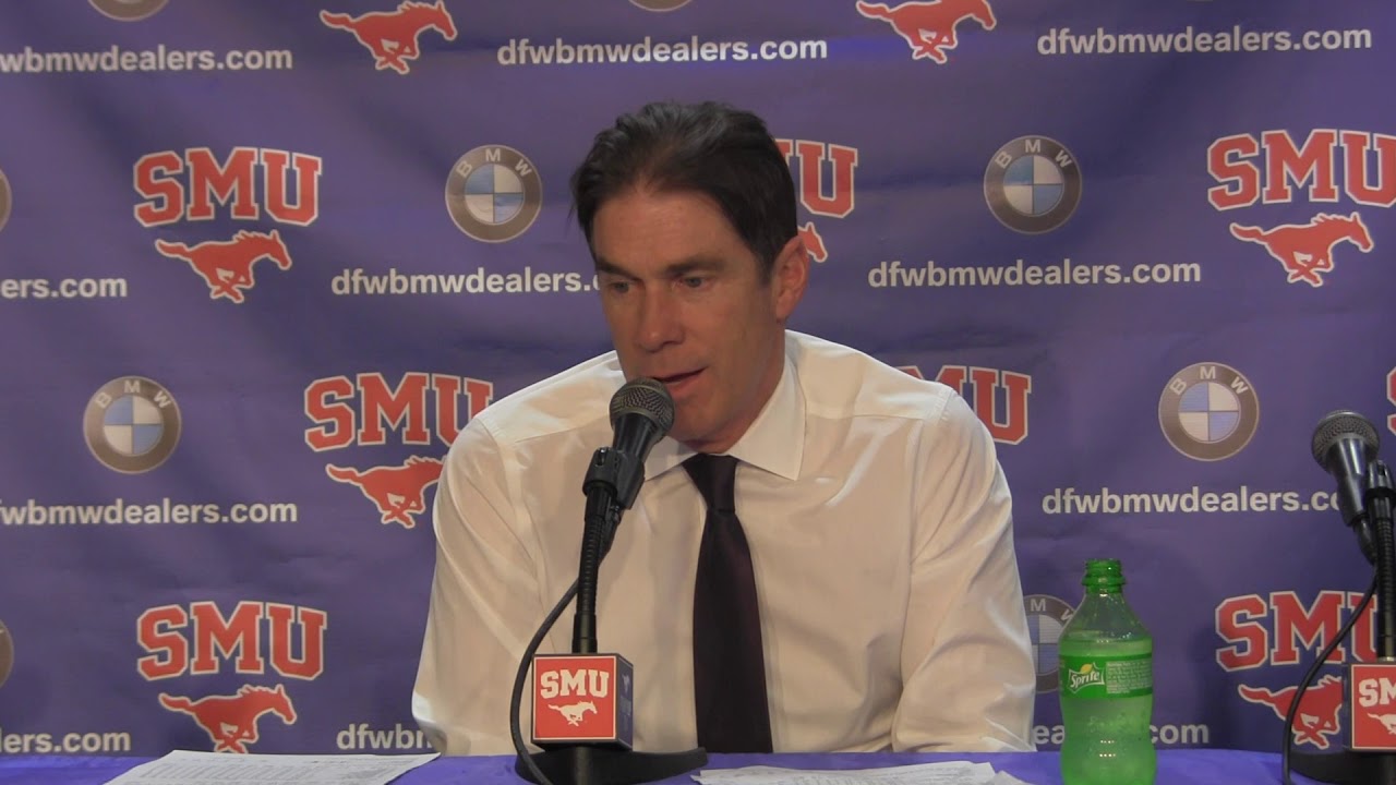 Dec. 18, 2017: SMU 86, Boise State 63 - Head Coach Tim Jankovich ...