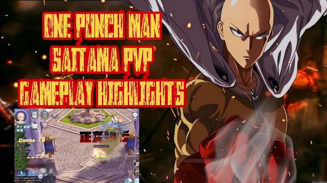 ONE PUNCH MAN (SAITAMA) PVP GAMEPLAY AND TIPS! # ...
