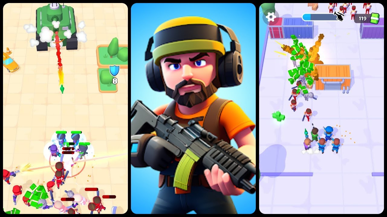 Raid Brigade Game All Mobile Video Gameplay - YouTube