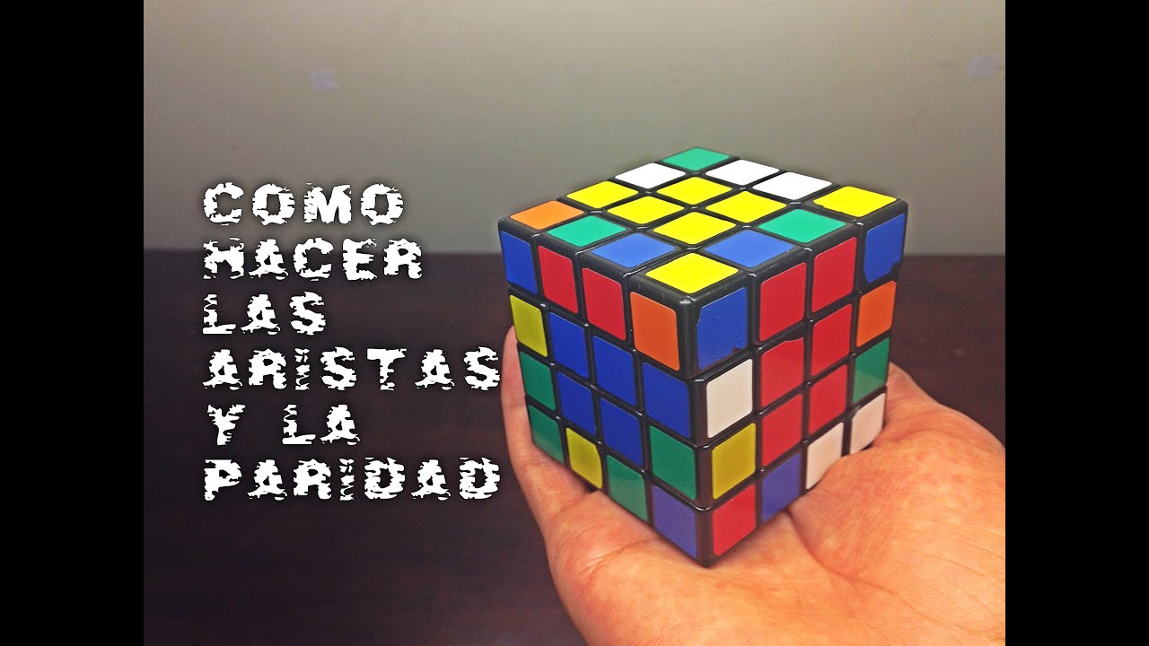 Tutorial 4x4x4 | Aristas | Paridad - YouTube