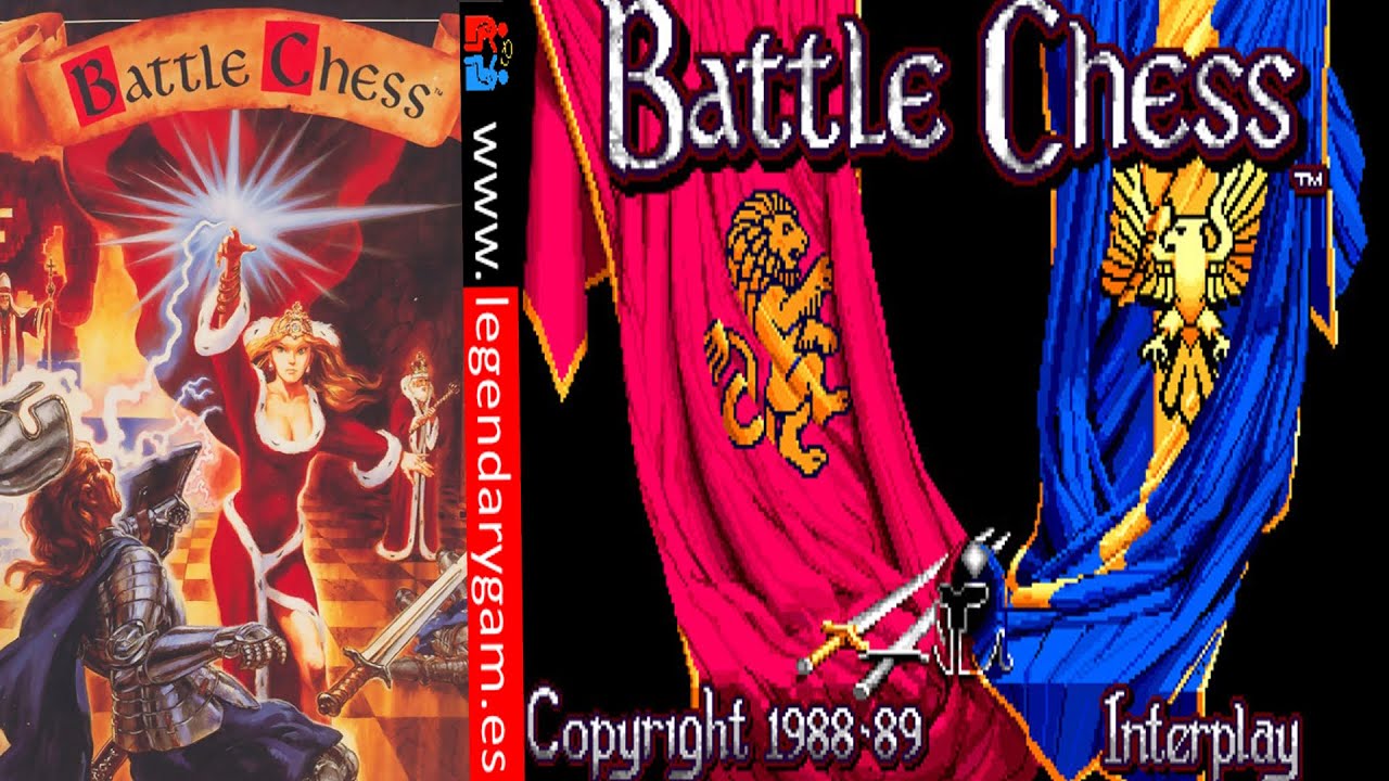 Battle Chess - Full Let's Play - Interplay (1988) - DOS (identical to ...