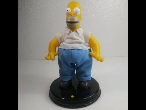 Gemmy Dancing Homer Simpson Audio Rip (Recalled Spanish version) - YouTube