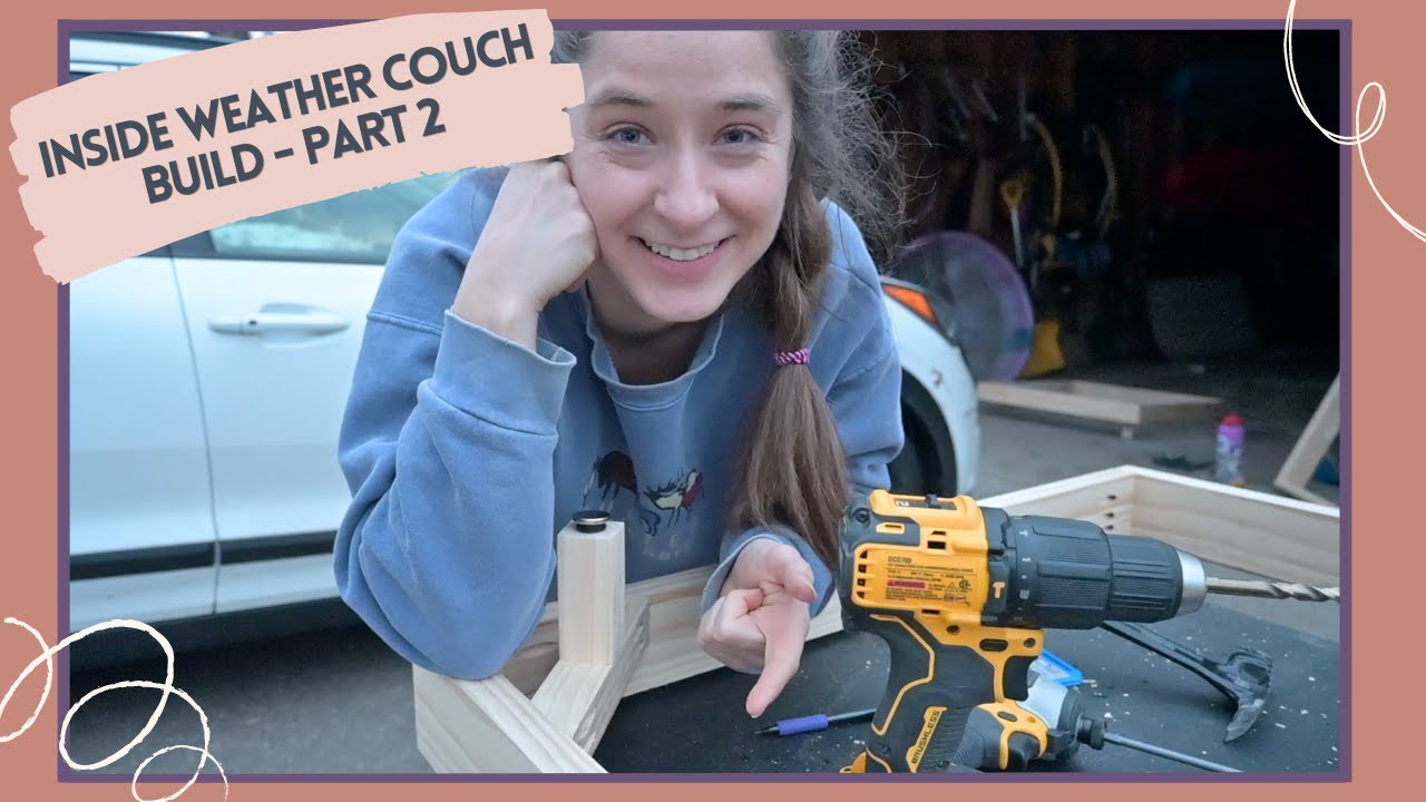 Building My Inside Weather Bondi Couch - Part 2 - YouTube