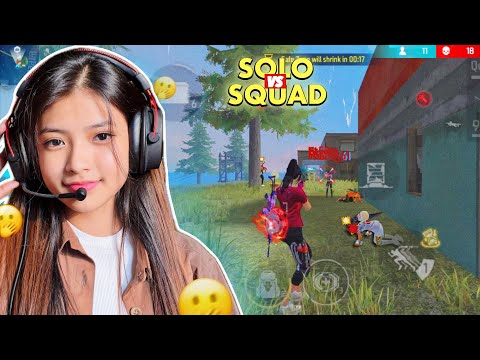 SOLO VS SQUAD 💀🔥 | EASIEST ONE😱😎