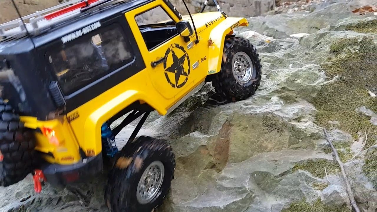 MST CFX Jeep Rubicon Man-duk 3dong Adventure 2 - YouTube