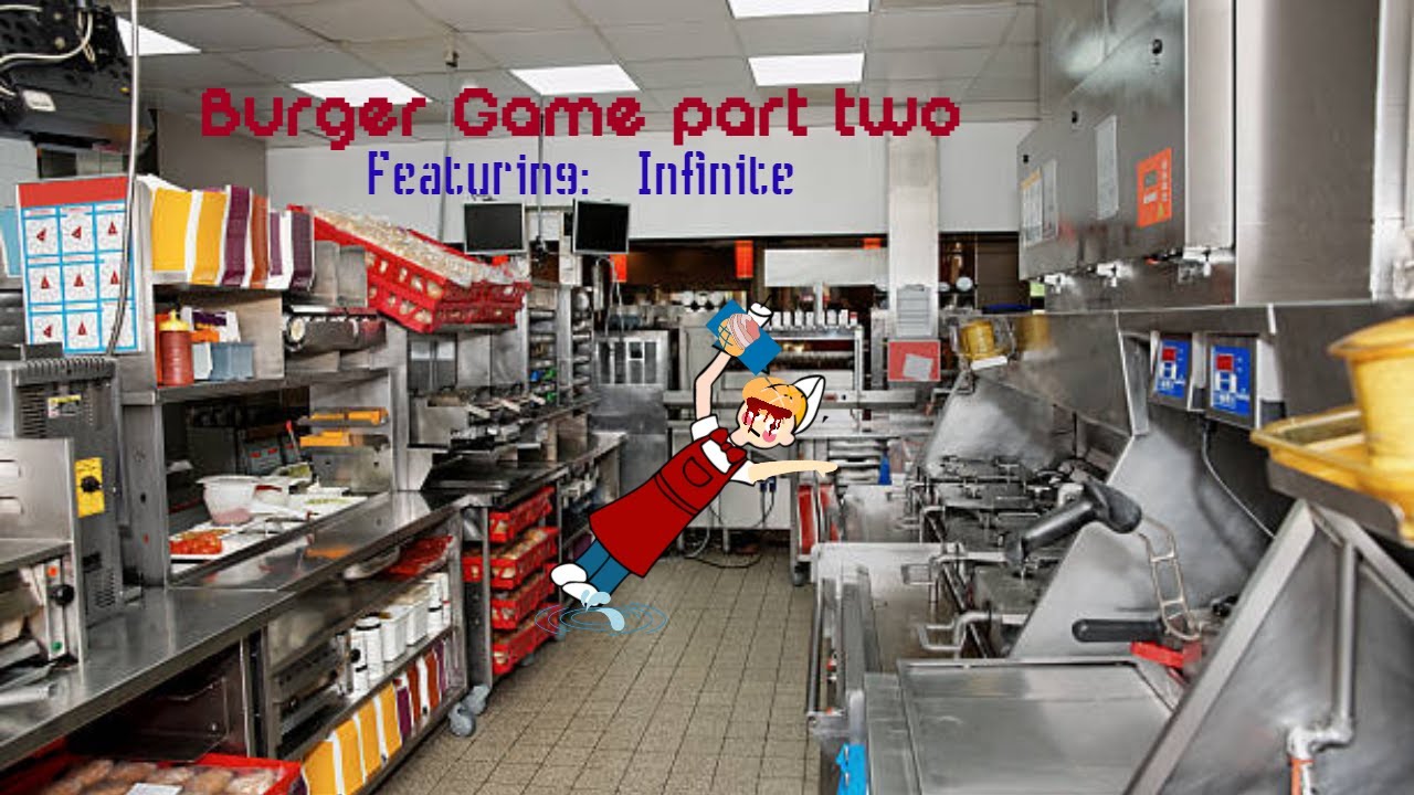 Burger Game with Infinite Part 2 - YouTube