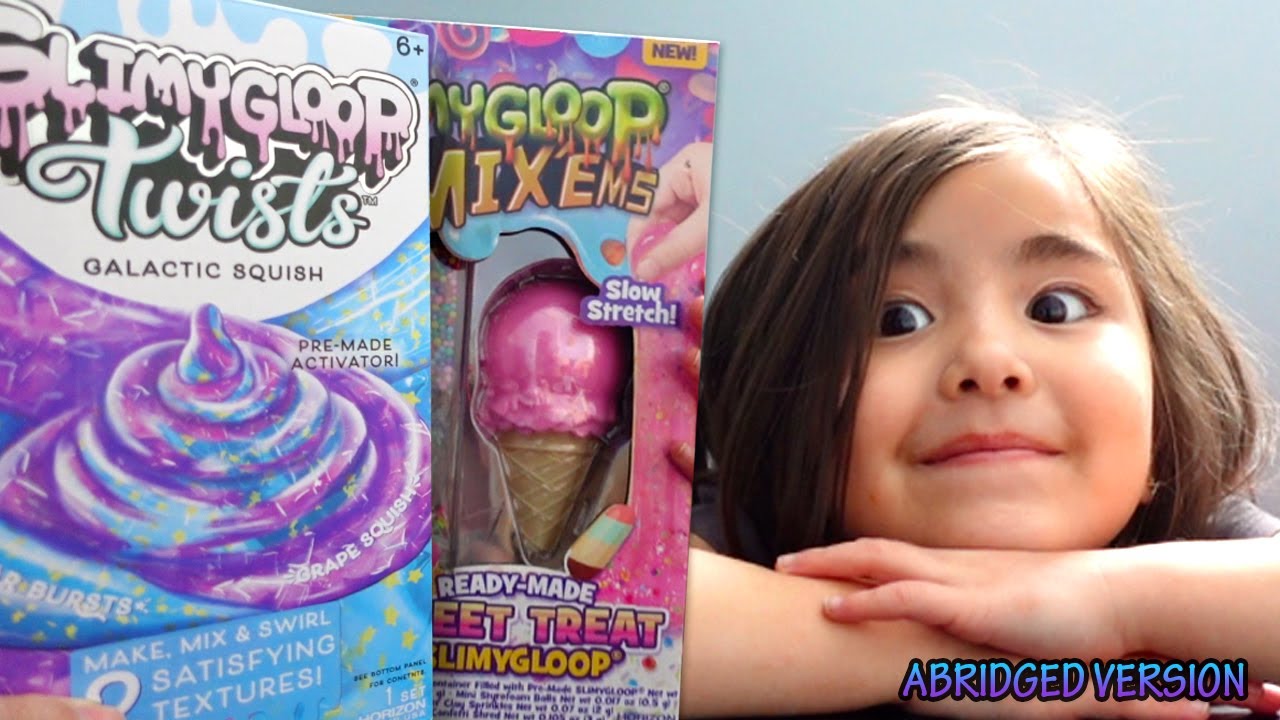 Ava Making and Playing with Slime Abridged - YouTube