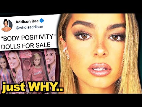 Addison Rae DRAGGED For Selling DOLLS.. - YouTube