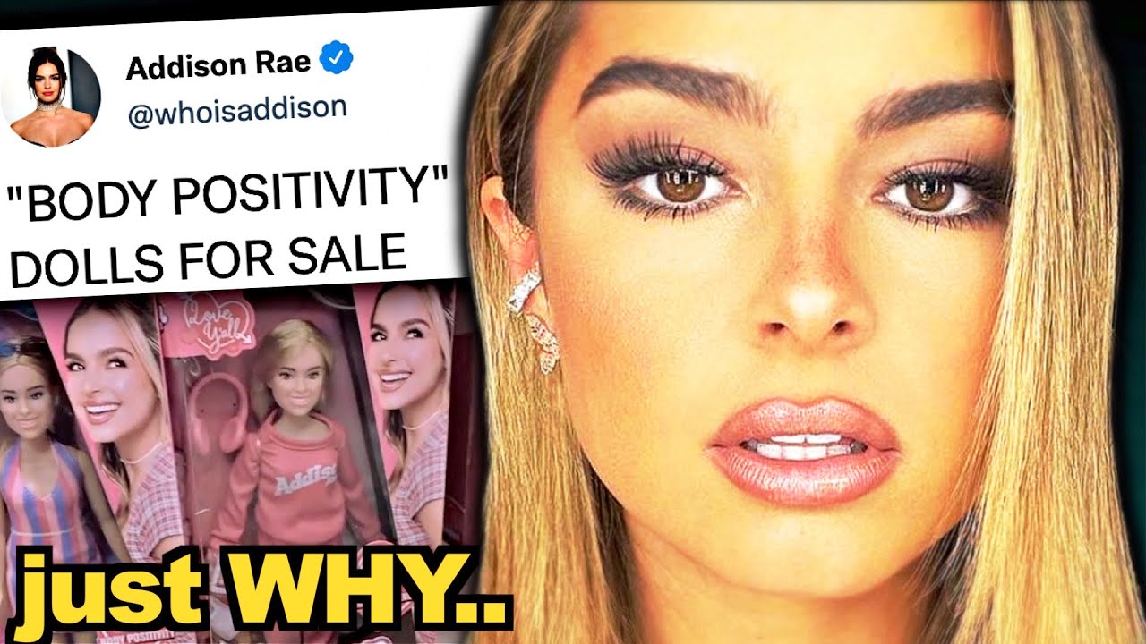 Addison Rae DRAGGED For Selling DOLLS.. - YouTube