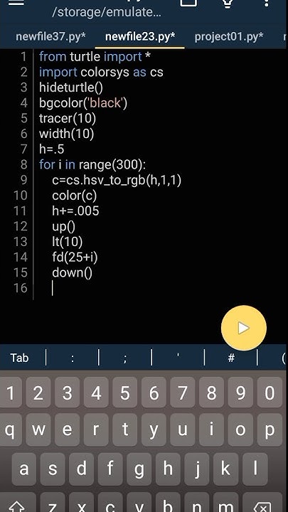 using python turtle , #bestvideo #coding #newvideo #programming #status ...