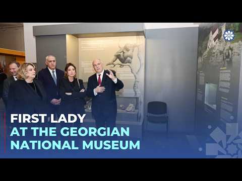 First Lady of Azerbaijan Mehriban Aliyeva visited Georgian National Museum in Tbilisi
