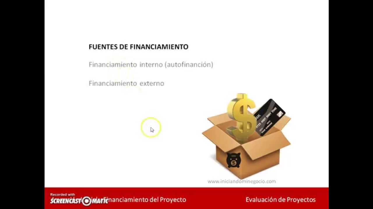 Inversión Inicial Y Financiamiento del Proyecto - YouTube