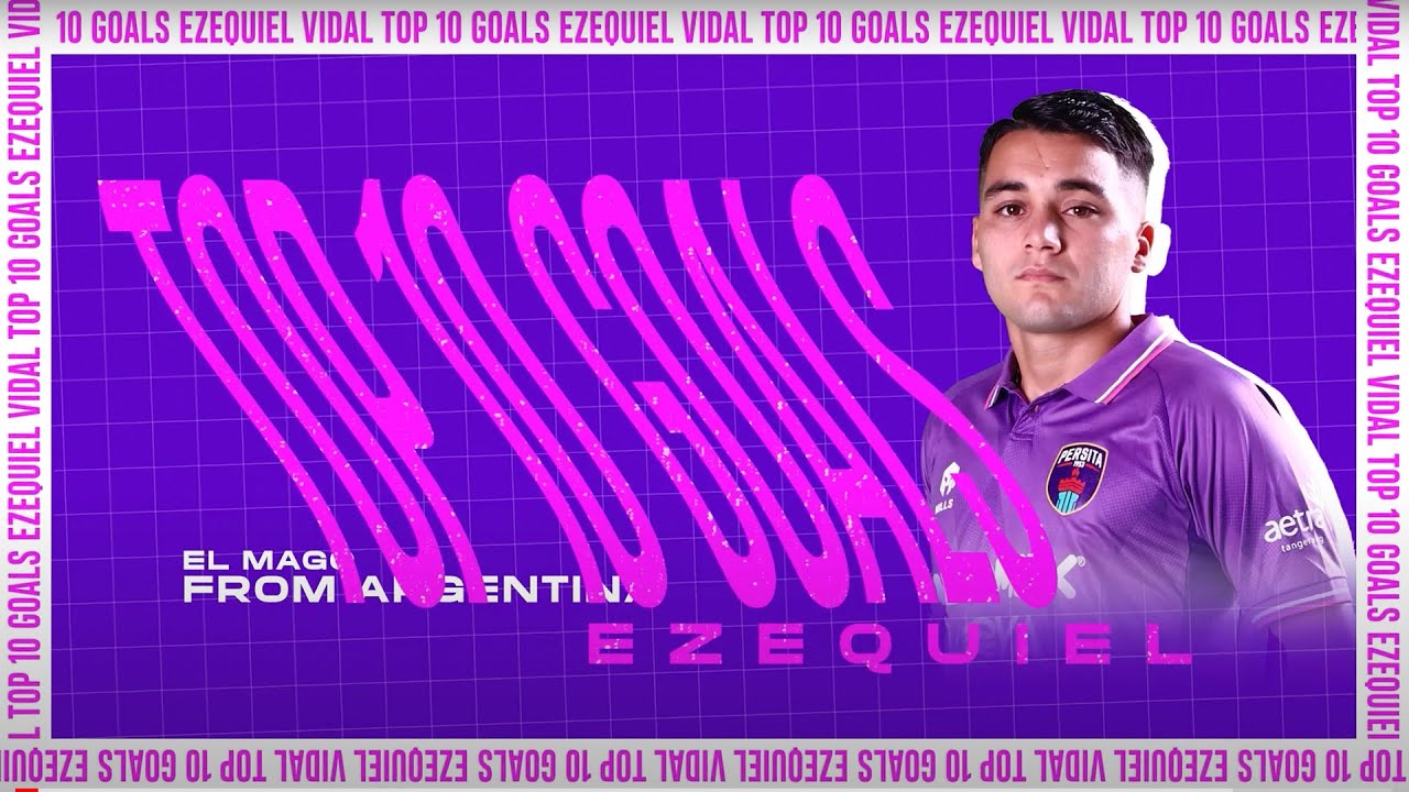 TOP 10 GOALS FROM EZEQUIEL VIDAL! - YouTube