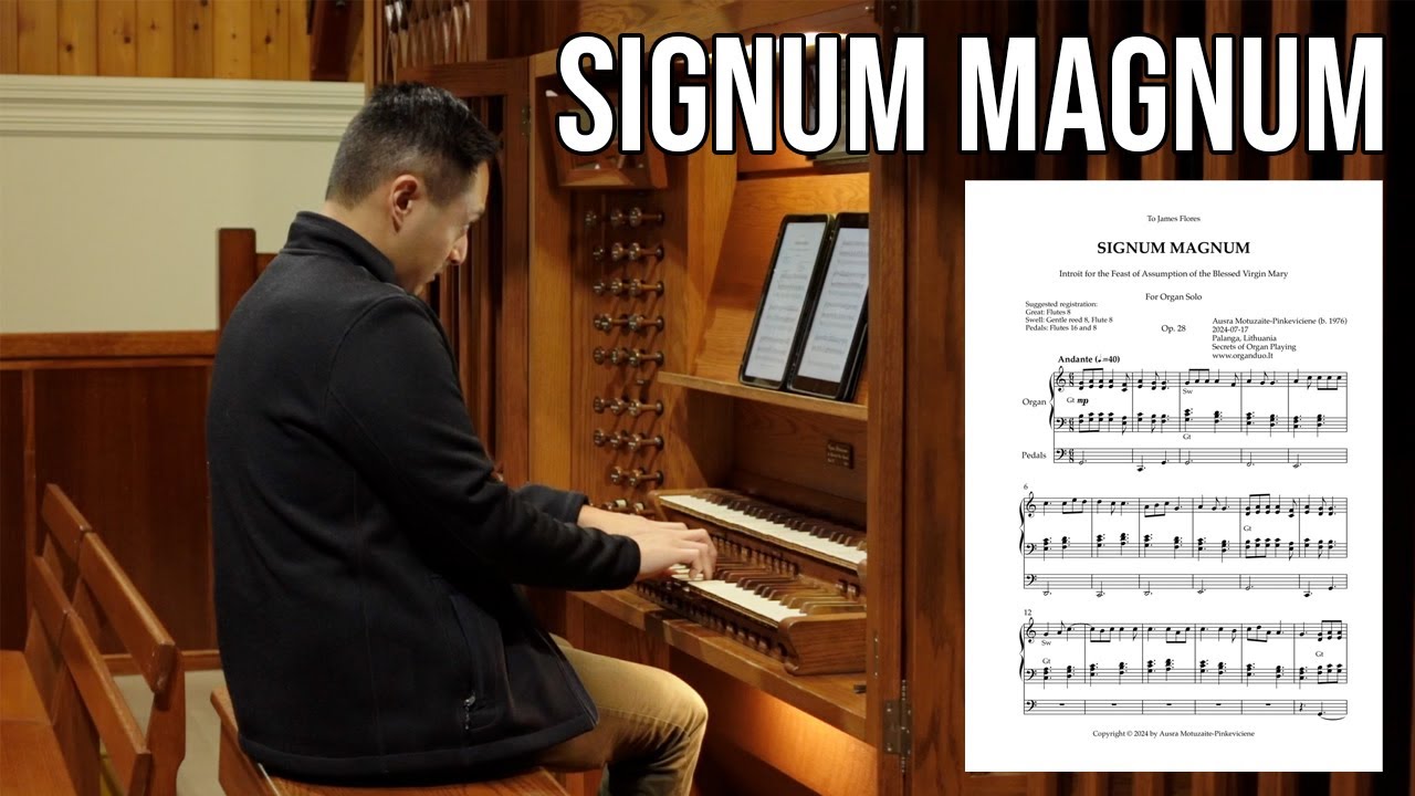 Signum magnum, Op. 28 - Ausra Motuzaite-Pinkeviciene - YouTube