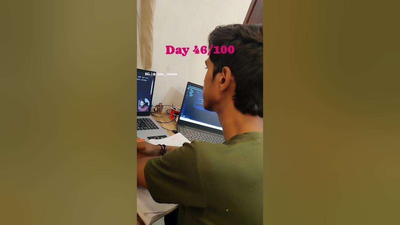 #100daycodechallenge Day 46 of 100 day challenge #mern #Devops #System | ACIDAMAN - YouTube