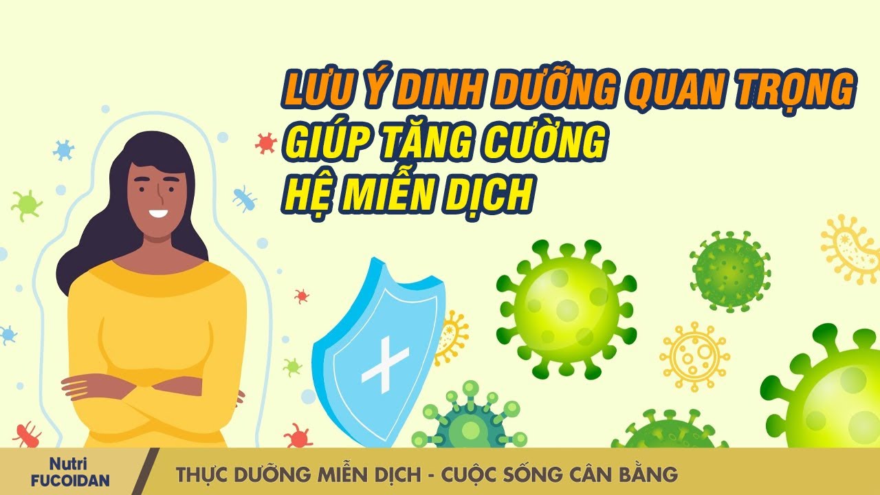 5 lưu ý dinh dưỡng quan trọng giúp tăng cường hệ miễn dịch - YouTube