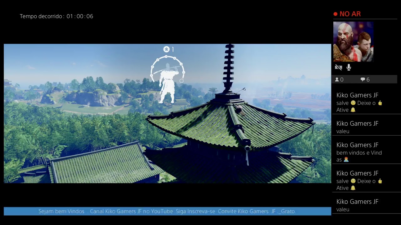 GHOST OF TSUSHIMA Ative o Sino , Canal Kiko Gamers JF. - YouTube