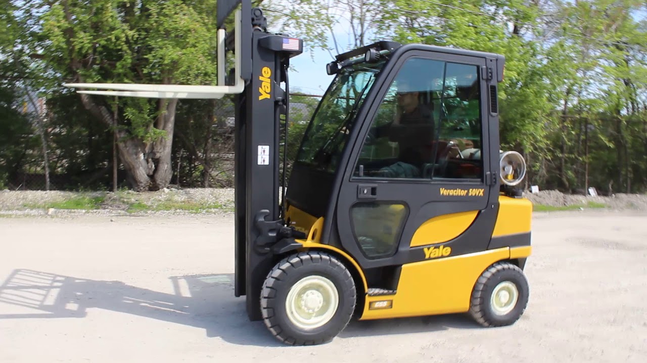 2015 YALE GLP050 TEST DRIVE 2 - YouTube