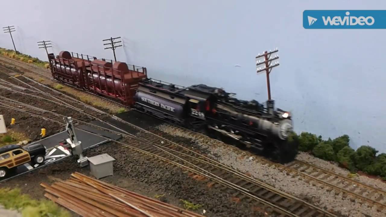 HO BRASS SOUTHERN PACIFIC RAILROAD FIRE TRAIN - YouTube