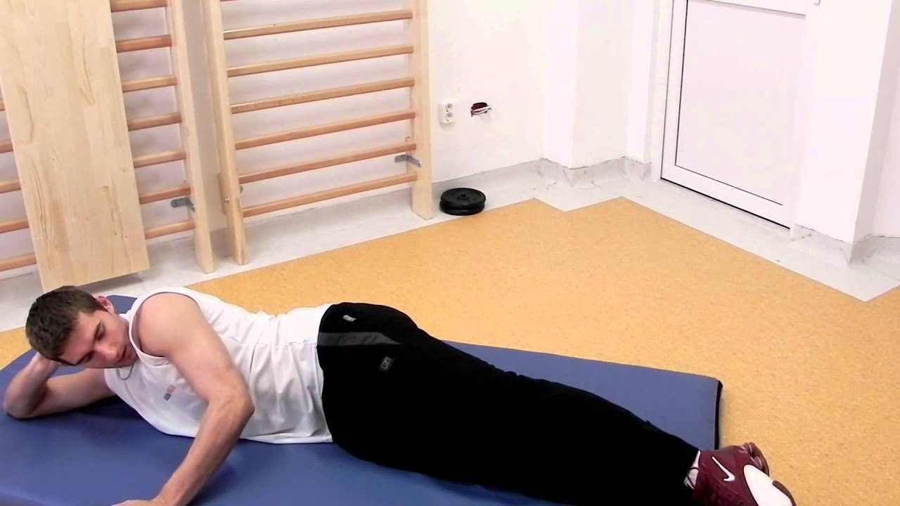 Coxarthrosis treatment - leg circle swing - YouTube