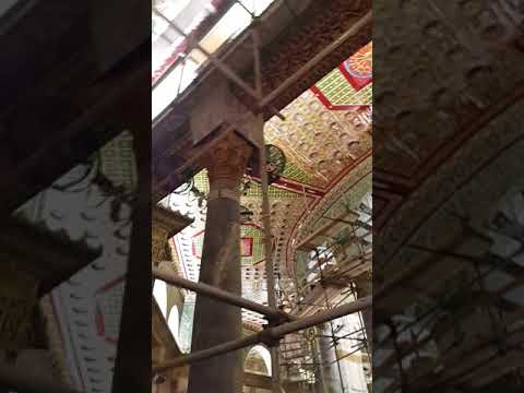 Mescidi Aksa da akşam ezanı 💟 Kubbetus Sahra nin içi ve kutsal kaya