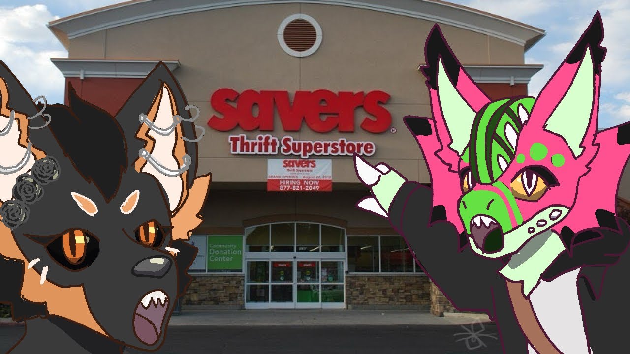 cringe furries go to the thrift store (vlog) - YouTube