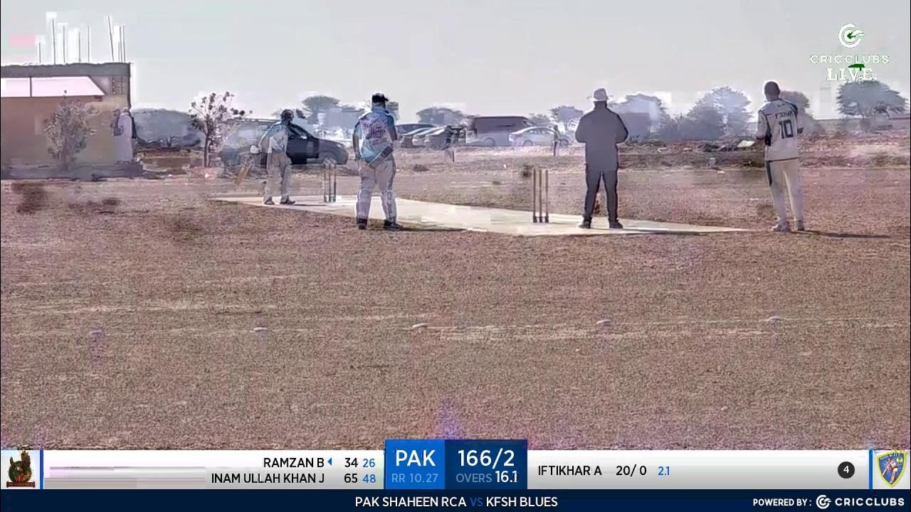 Al Kharj League - KFSH Blues Vs Pak Shaheen RCA - YouTube