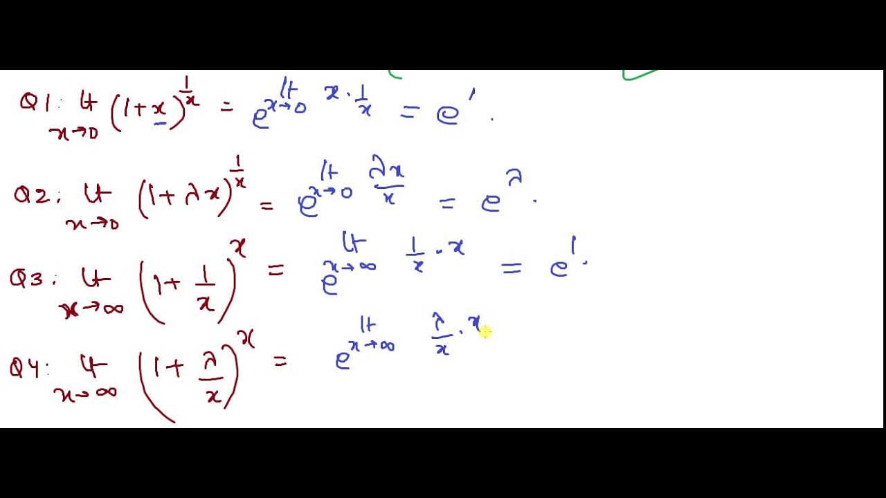 RULE FOR 1 INFINITY Part 1 LIMITS MEDIUM LEVEL part 5 YouTube