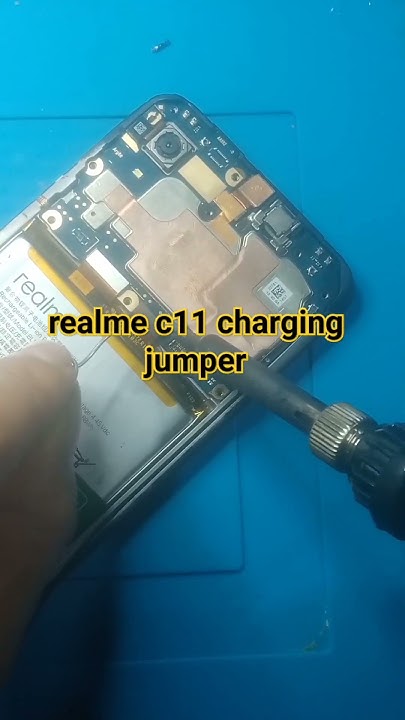 realme c11 charging jumper - YouTube