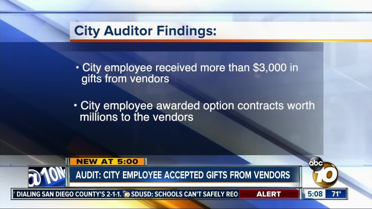 City Audit: Employee accepted thousands of dollars in gifts from ...
